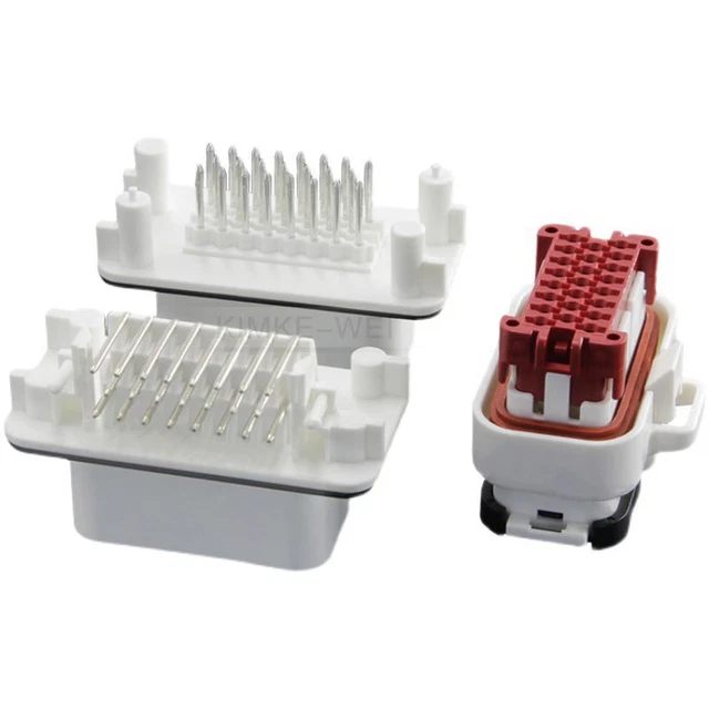 23 PIN TYCO AMPSEAL Automotive ECU PCB Male/Female Waterproof Connector ...