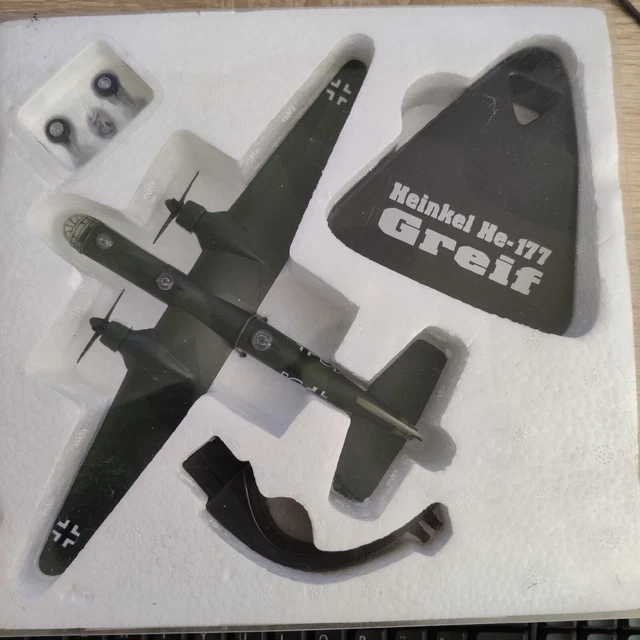 AVION BOMBARDIER GEANT DU CIEL 2eme WW 1/144 HEINKEL HE 117 GRIEF ...