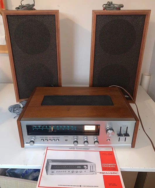 Vintage 1970s ('75) Realistic (Radioshack) STA-82 AM/FM, 51% OFF