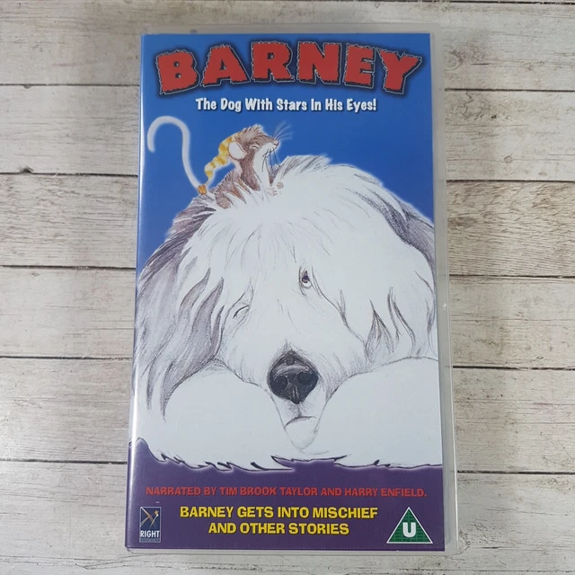 BARNEY THE DOG With Stars In His Eyes Complete Series Children’s VHS ...
