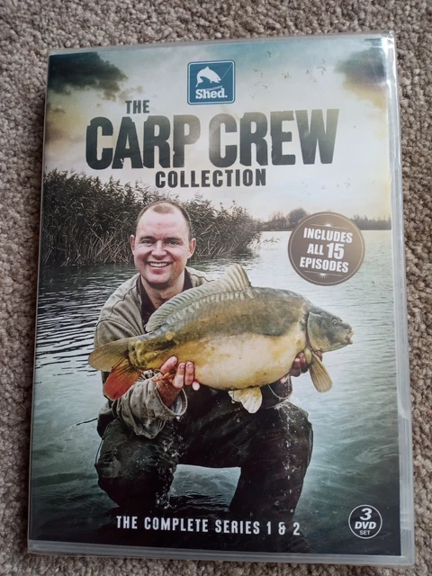 THE CARP CREW COLLECTION - COMPLETE SERIES 1 & 2 NEW & SEALED DVD Discovery Shed £11.12 ...