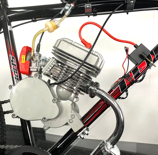 V2 BT100 110CC Motorised Pushbike Engine Motor Kit Diy Petrol Bike ...