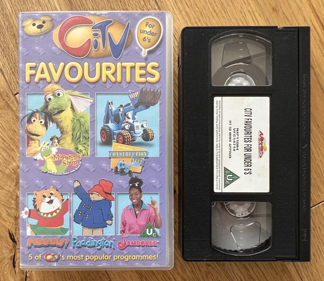 CITV FAVOURITES FOR Under 6's - VHS Video Tape TV Kids - Mopatop ...