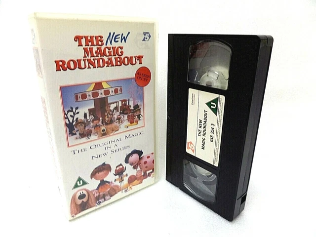 THE NEW MAGIC Roundabout 10 episodes VHS Video CHILDREN'S VINTAGE RETRO ...