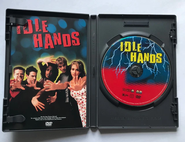IDLE HANDS DVD 90s Horror Comedy Devon Sawa Vtg w/ Insert Region 1 OOP ...