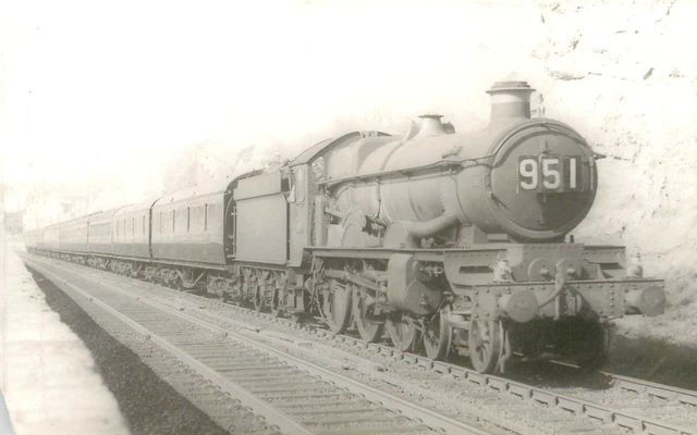 B & W Photo - Loco 951 - 14X9 Cm £2.95 - PicClick UK