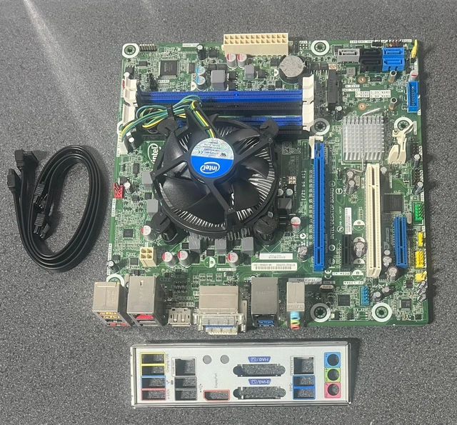INTEL DESKTOP BOARD DQ77MK LGA1155 Micro ATX Motherboard-HEATSINK, SATA ...