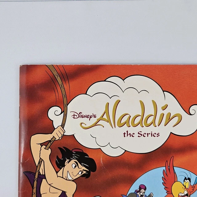 PANINI DISNEY ALADDIN the series story & collectable sticker album ...