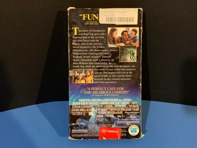 VHS EVOLUTION (DREAMWORKS, 2001) Sci-Fi Comedy David Duchovny See My ...