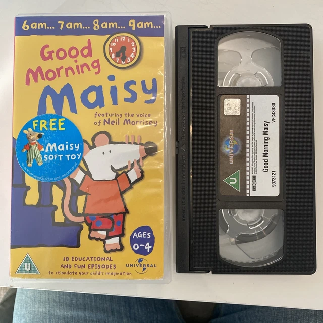 GOOD MORNING MAISY Vhs Video Children’s £7.95 - PicClick UK