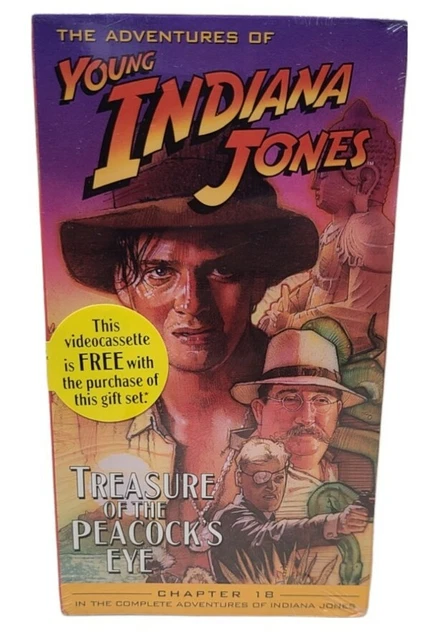 ADVENTURES OF YOUNG Indiana Jones Treasure Of The Peacocks Eye NEW ...