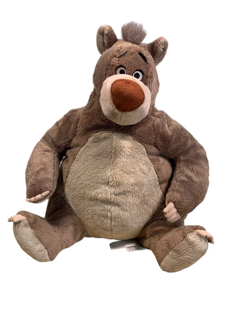 BALOO JUNGLE BOOK Disney Store Plush Bear Soft Toy Plush 13" VGC £12.95 ...
