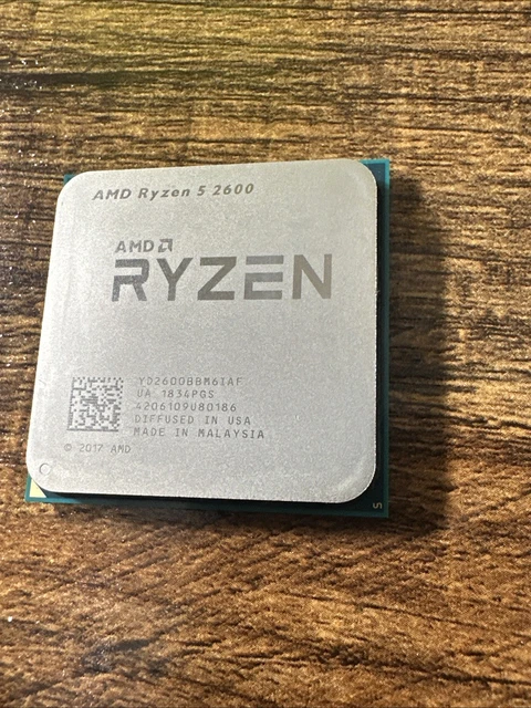 AMD RYZEN 5 2600 Desktop CPU Processor R5 Socket AM4 YD2600BBM6IAF R5 ...
