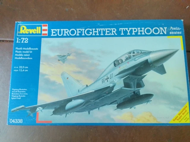 REVELL 04338 EUROFIGHTER TYPHOON TWIN SEATER 1/72 Model Aircraft Kit £ ...