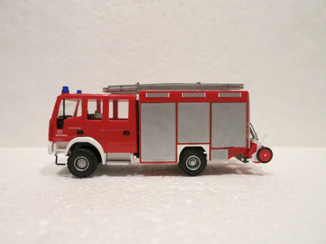RIETZE IVECO MAGIRUS HLF Feuerwehr Deutsche Bahn Bahnfeuerwehr *rar* 1: ...