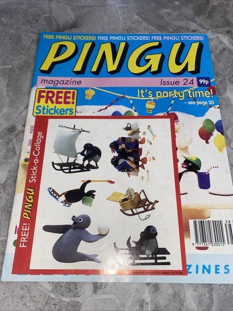 PINGU MAGAZINE ISSUE 24 BBC Children's Magazines - Vintage 90's £14.99 ...