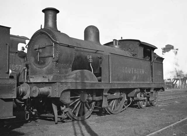 6 RAILWAY NEGATIVE Small Format Wainwright H Class 31522 At Ramsgate ...