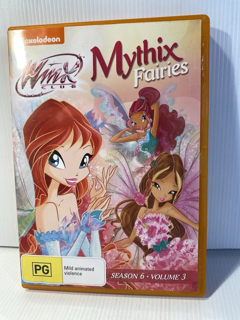 WINX CLUB MYTHIX Fairies Nickelodeon Season 6 Volume 3 DVD Region 4 $29 ...