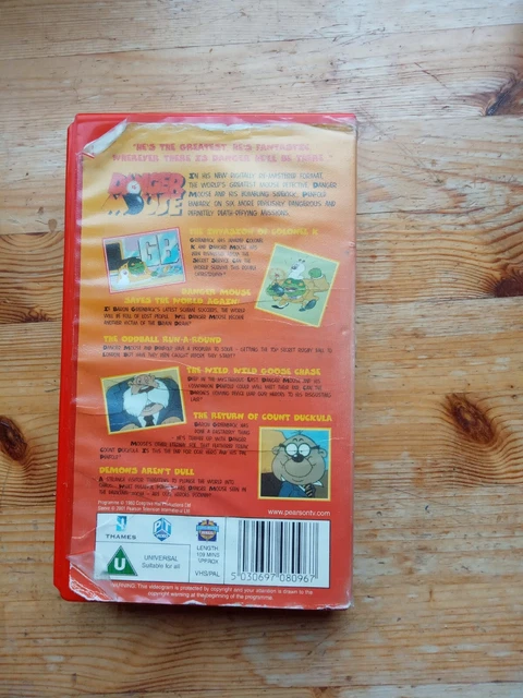 DANGER MOUSE - Saves The World Again (VHS, 2001) £3.00 - PicClick UK