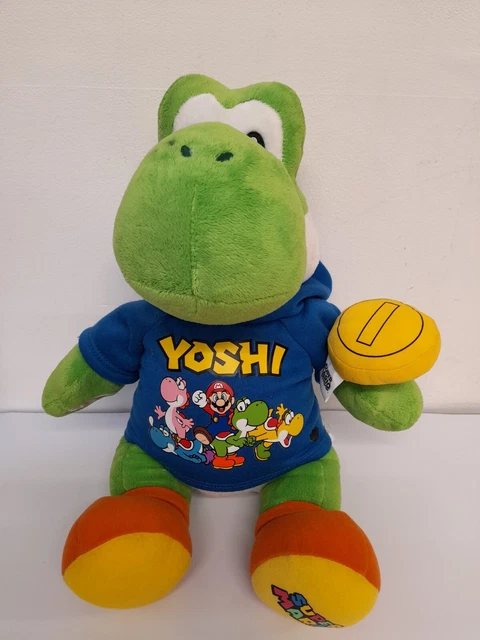 BUILD-A-BEAR OFFICIAL NINTENDO Super Mario Yoshi 17” Plush Soft Toy Teddy 2018 £24.99 - PicClick UK