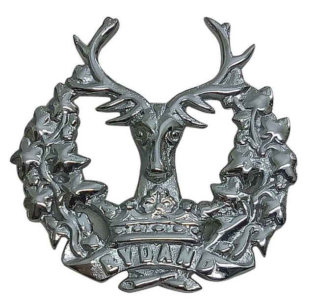GORDON HIGHLANDERS SCOTTISH Regiment Bydand Cap Badge Glengarry WW1 WW2 ...
