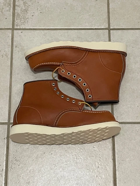 RED WING HERITAGE Classic 6" Moc-Toe Work Boot # 875 Made in USA Oro ...