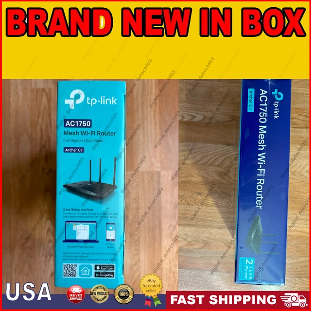 TP-LINK FULL GIGABIT AC1750 Wireless Router - Dual Band High speed Mesh ...