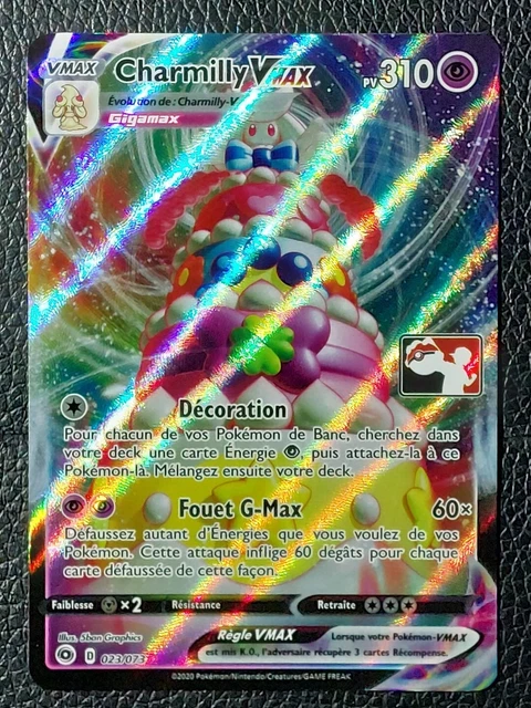 CARTE POKÉMON CHARMILLY Vmax 023/073 EB3.5 La Voie du Maître De La ...
