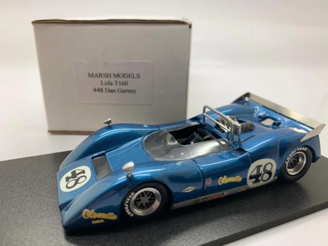 MARSH MODELS BUILT Lola T160 Dan Gurney 1968 1/43 £199.99 - PicClick UK