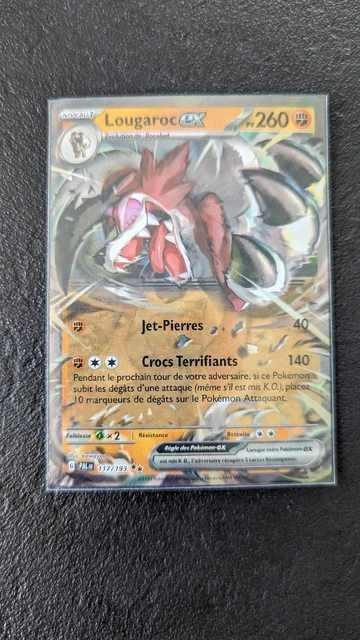POKÉMON LOUGAROC EX 117/193 EV2 Evolutions à Paldea NEUF Mint EUR 3,90 ...
