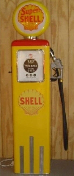 SHELL PETROL BOWSER Fuel Pump Petrol Gas Service Station Gasoline ...