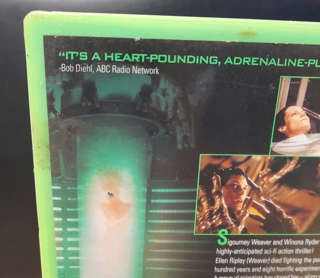 ALIEN RESURRECTION BIG Box VHS 1997 EX Rental PAL Good Condition £14.87 ...