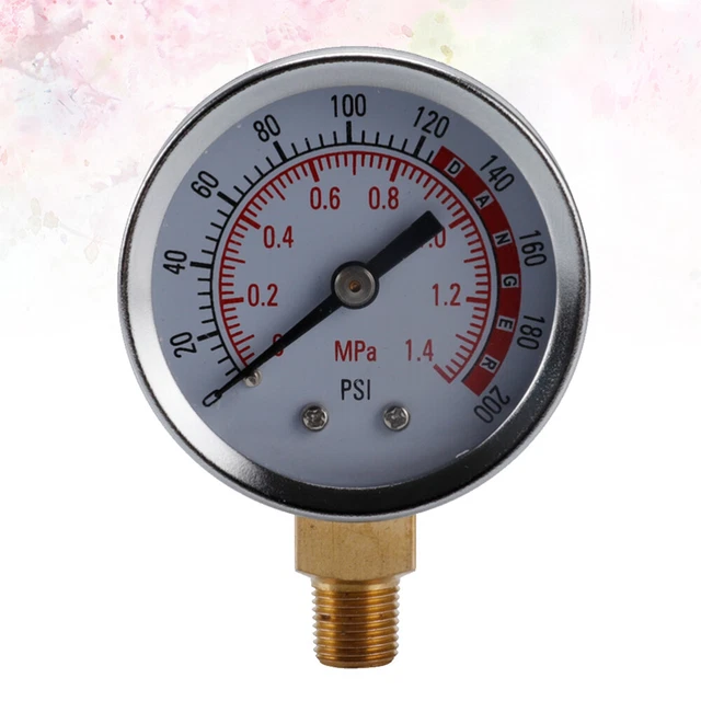 LIQUID FILLED PRESSURE Gauge Hydraulic Y50 Radial Barometer £9.79 ...
