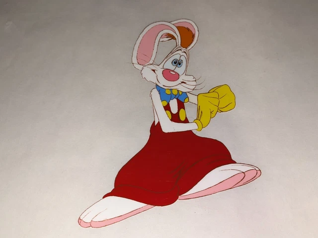 DISNEY WHO FRAMED Roger Rabbit Original Production Animation Cel #1 £ ...