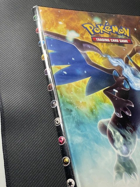 MEGA CHARIZARD XY M Flashfire Pokemon Binder Folder Card Holder 2014 A4 ...