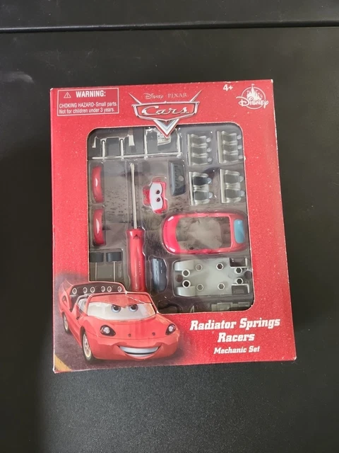 2012 DISNEY PIXAR Cars Radiator Springs Racers Mechanic Set New Box ...