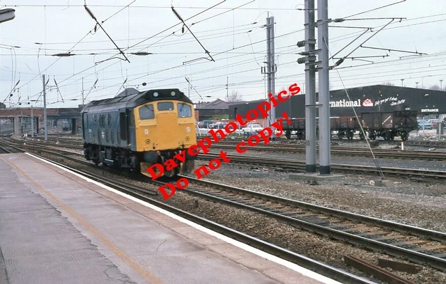 ORIGINAL 35MM Slide Railway Diesel /Steam- 25059 @ Warrington Bank Quay ...