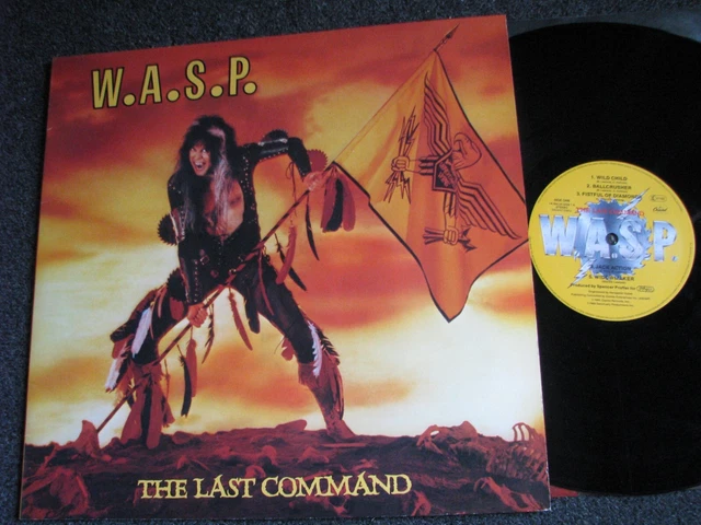 WASP-W.A.S.P.-THE LAST COMMAND LP-1985 Holland-Capitol-1A 064 24 0429 1 ...