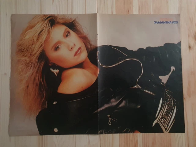 2 X POSTER / SAMANTHA FOX / BORIS BECKER / BRAVO / 42x28 cm EUR 8,90 ...