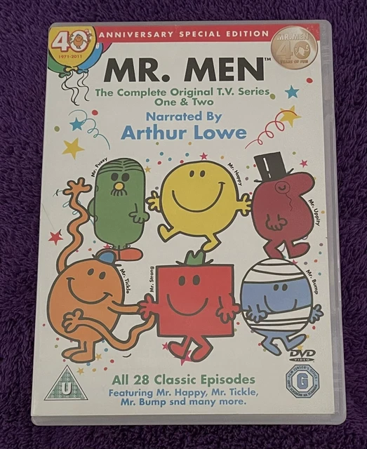 MR. MEN: 40TH Anniversary Edition Classic Collection DVD Series 1&2 ...
