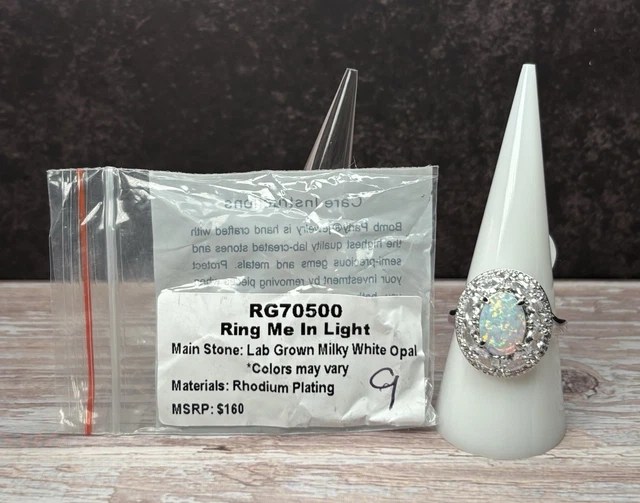 BP JEWELRY | October 2025 “Ring Me In Light” Size 9 £26.72 - PicClick UK