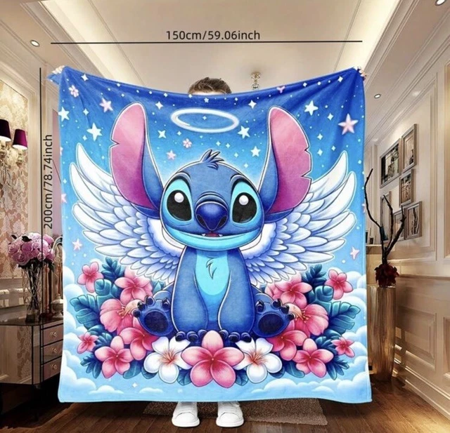PLAID LILO ET Stitch Disney Super Héros Dessin Animé Couverture Douce ...