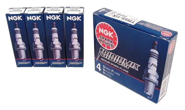 NGK IRIDIUM IX Iridium Spark Plugs ZNAR7AIX 7554 Set of 4 $71.81 ...
