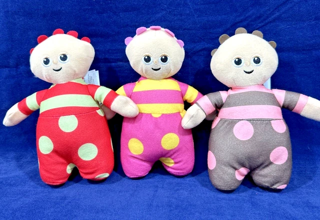 IN THE NIGHT Garden Tombliboos Plush Soft Toys Set 7" Tall Ooo Eee Unn ...
