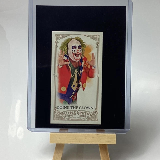 MINI CARTE DOINK the Clown Card 2012 Topps WWE Heritage Allen & Ginter ...