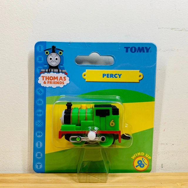 PERCY - THOMAS & Friends TOMY Capsule Plarail Wind Up Railway Train $29.95 - PicClick AU
