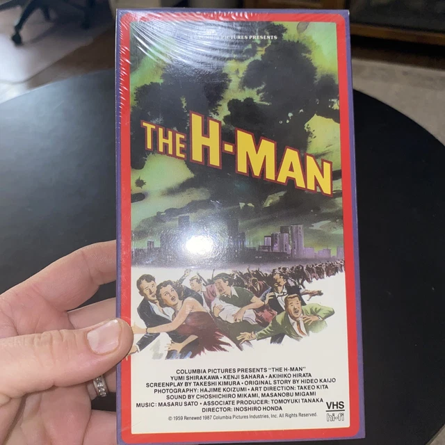 VINTAGE THE H-MAN VHS Horror Sci-fi Yumi Shirakawa Kenji Sahara £93.40 ...