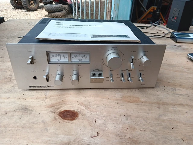 MCS 3845 STEREO Integrated Amplifier - Vintage (1970's) £28.42 ...