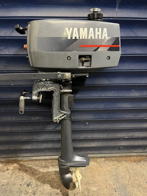 YAMAHA 2HP SHORT Shaft 2 Stroke Outboard Boat engine 10kg! SERVICED! £ ...