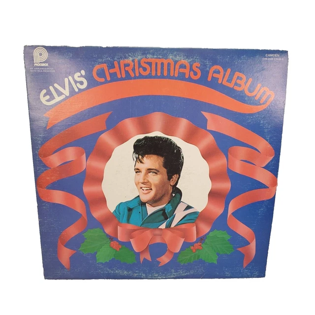 VINTAGE ELVIS PRESLEY Christmas Album LP CAS-2428 Pickwick Records ...